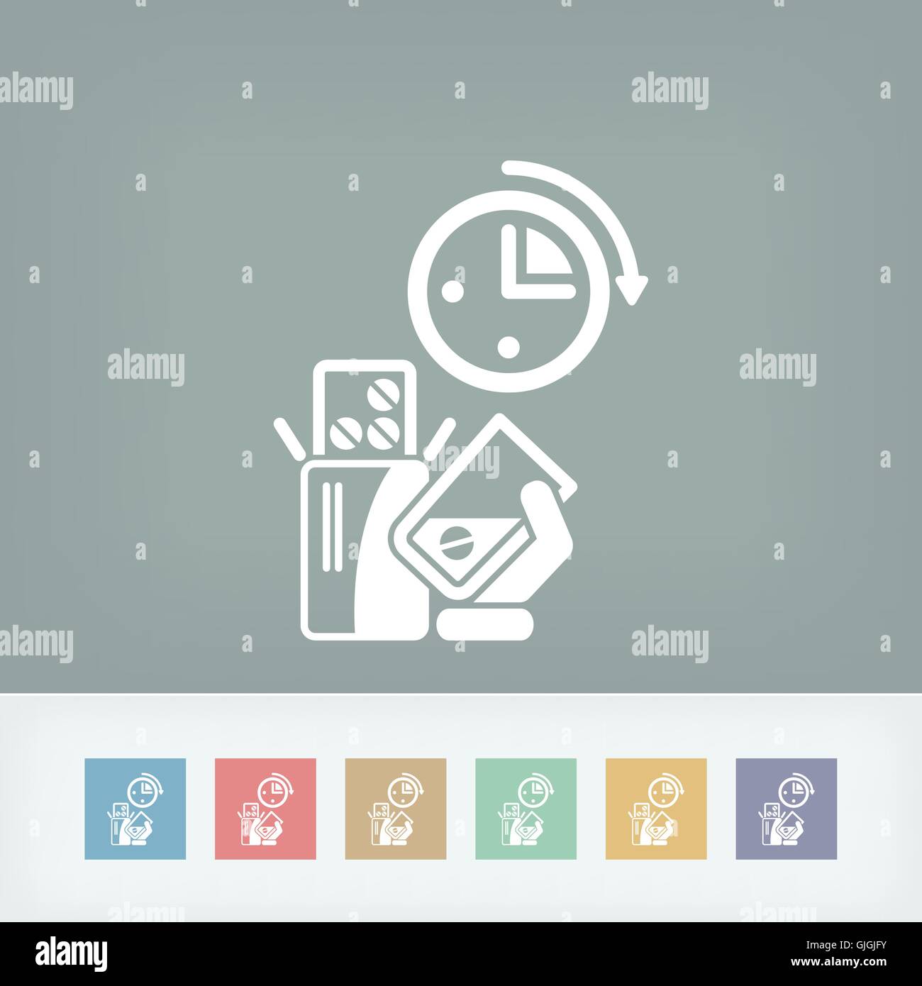 Medicine time prescription Stock Vector Image & Art - Alamy