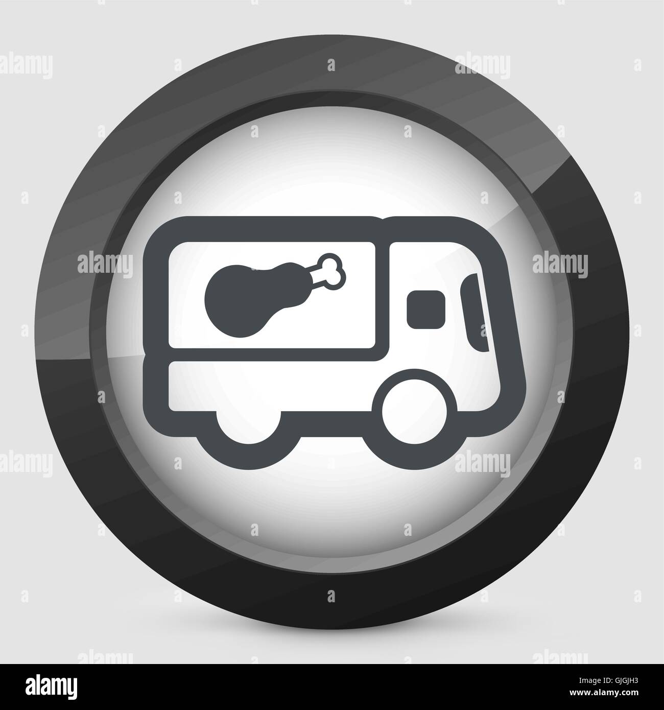 Meat van icon Stock Vector Image & Art - Alamy