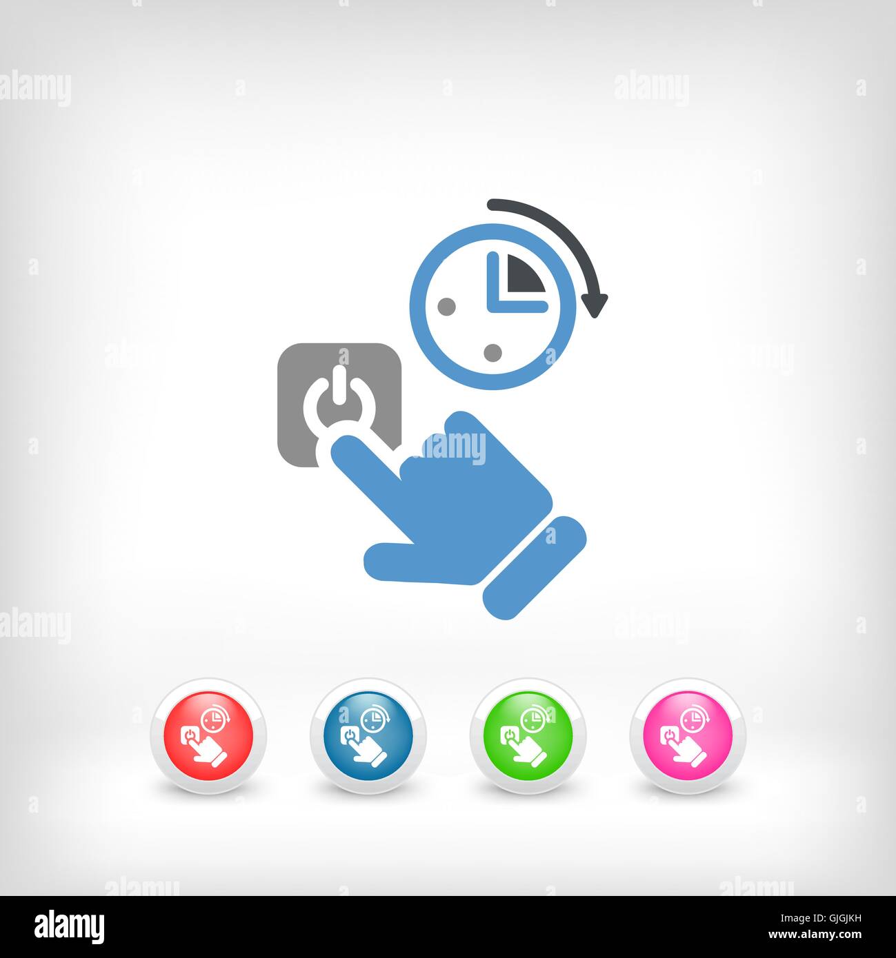 Timer on Stock Vector Images - Alamy