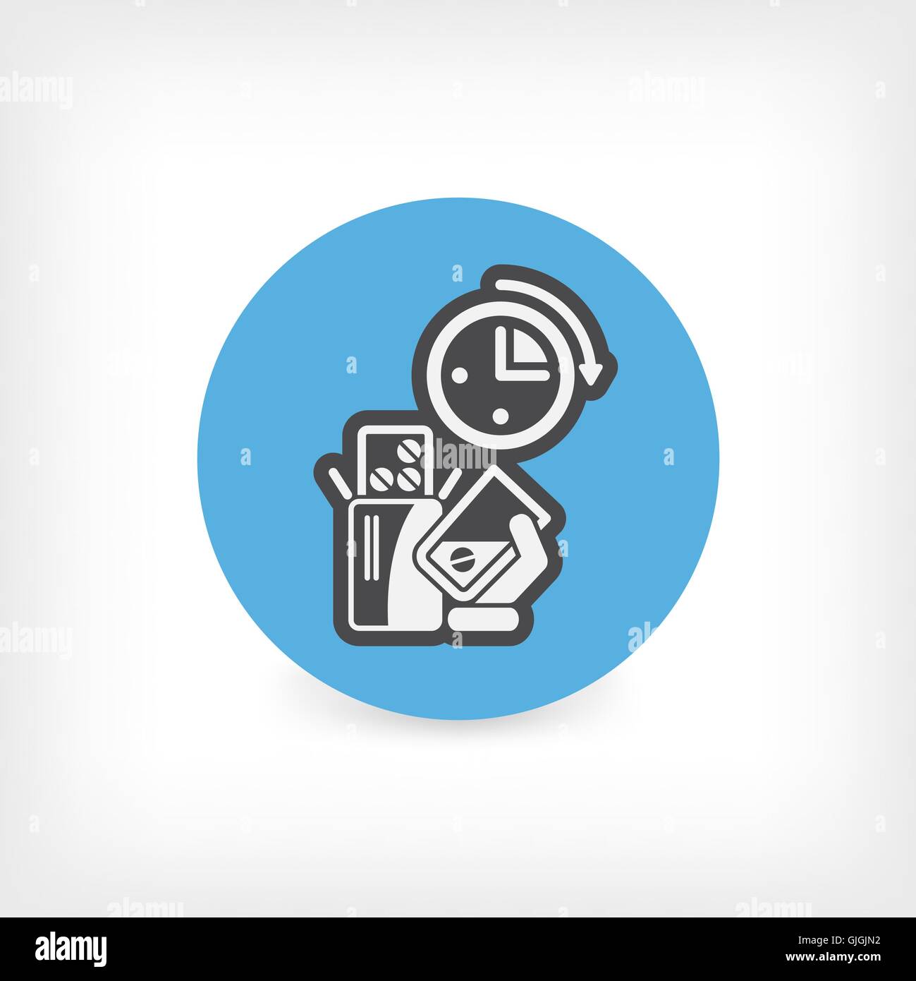 Medicine time prescription Stock Vector Image & Art - Alamy