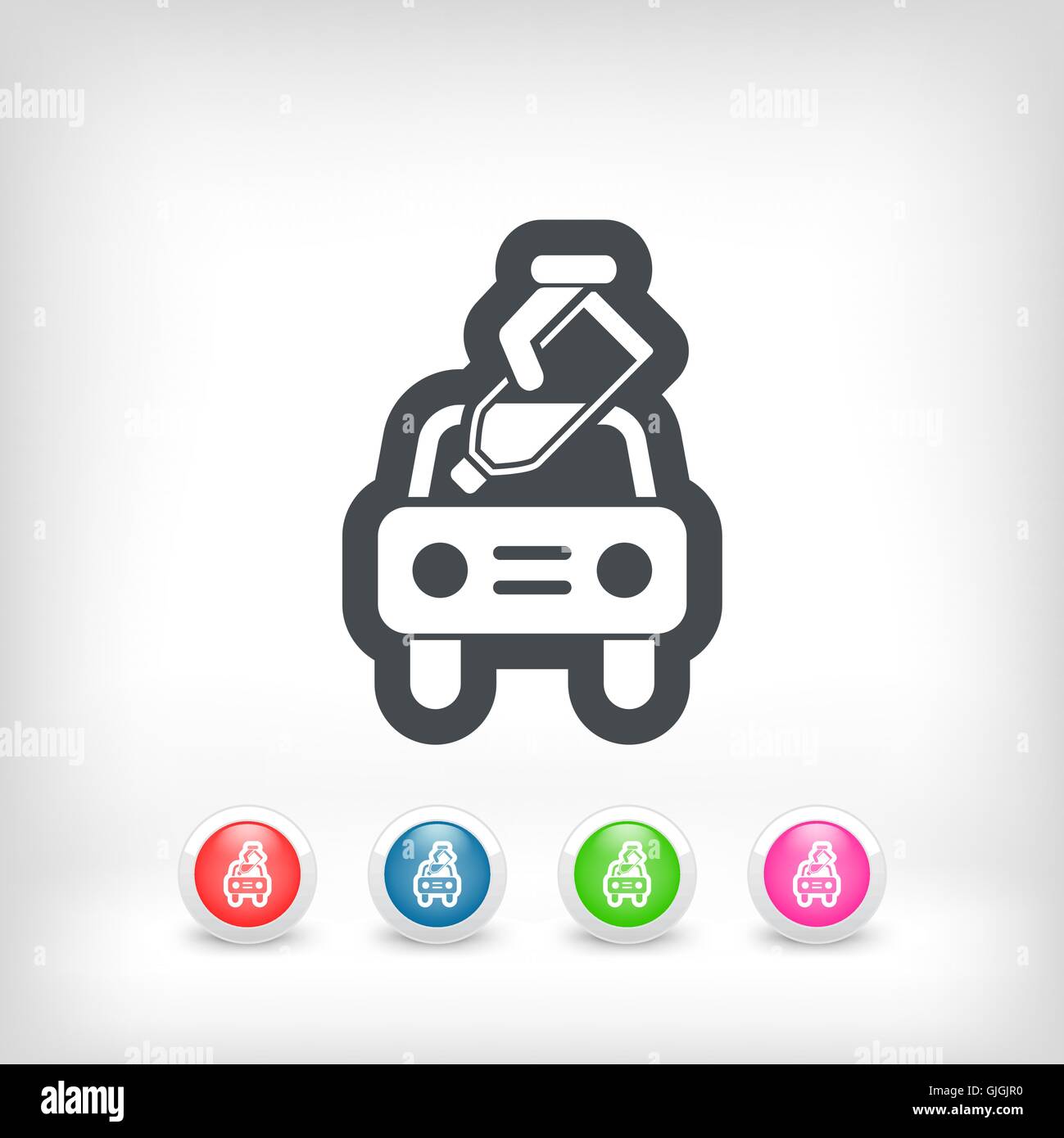 Car liquid pouring Stock Vector Image & Art - Alamy