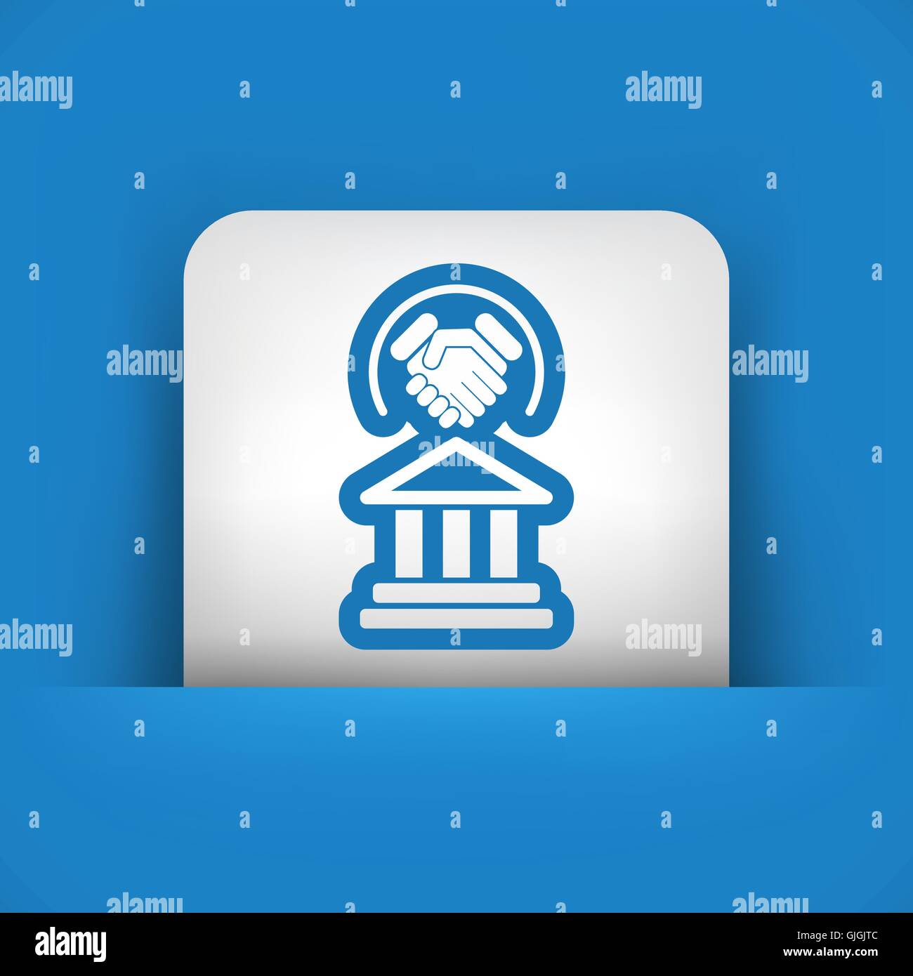 Legal agreement icon hi-res stock photography and images - Alamy