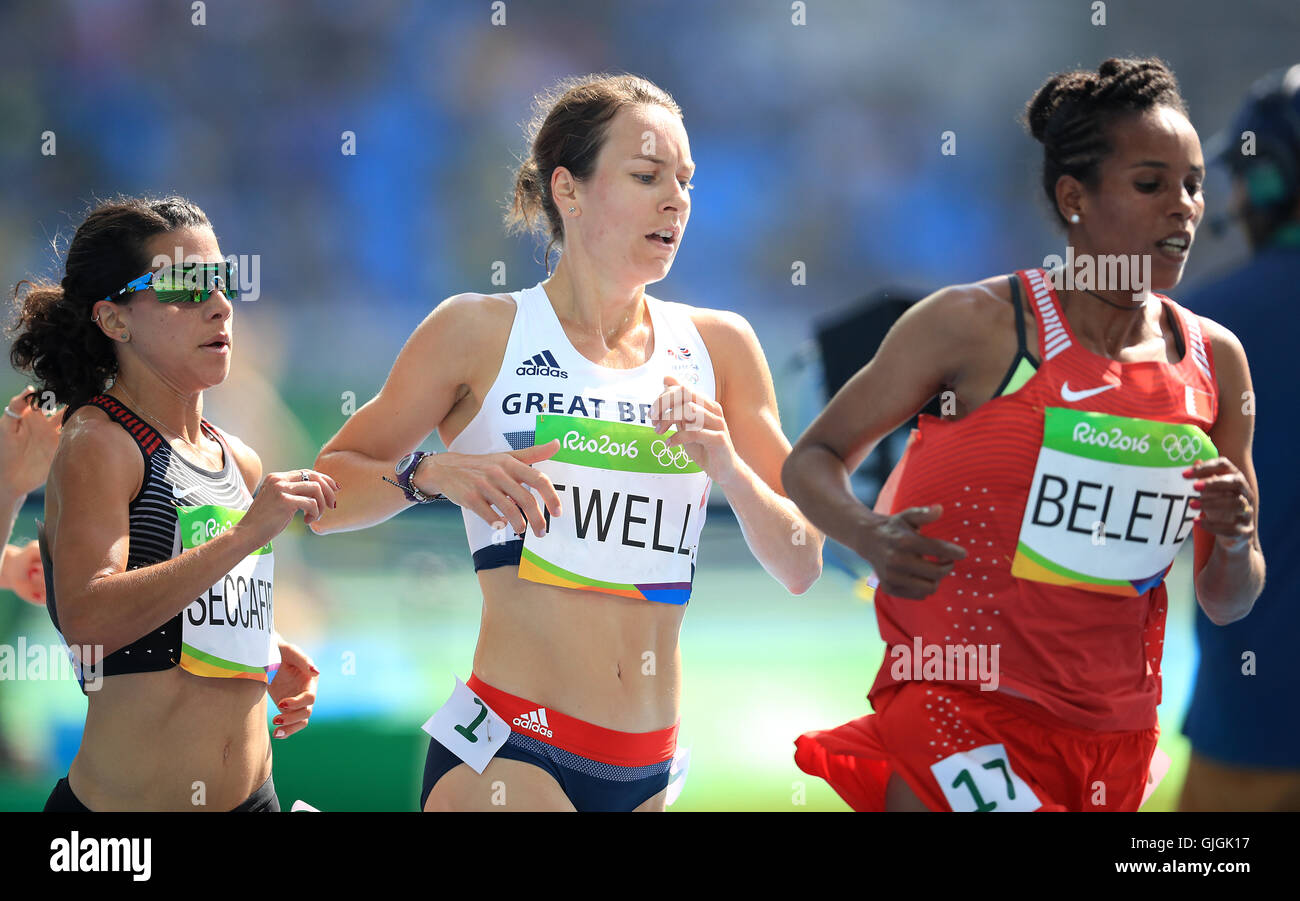 Great Britain's Stephanie Twell during the women's 5000m heat 2 at the ...