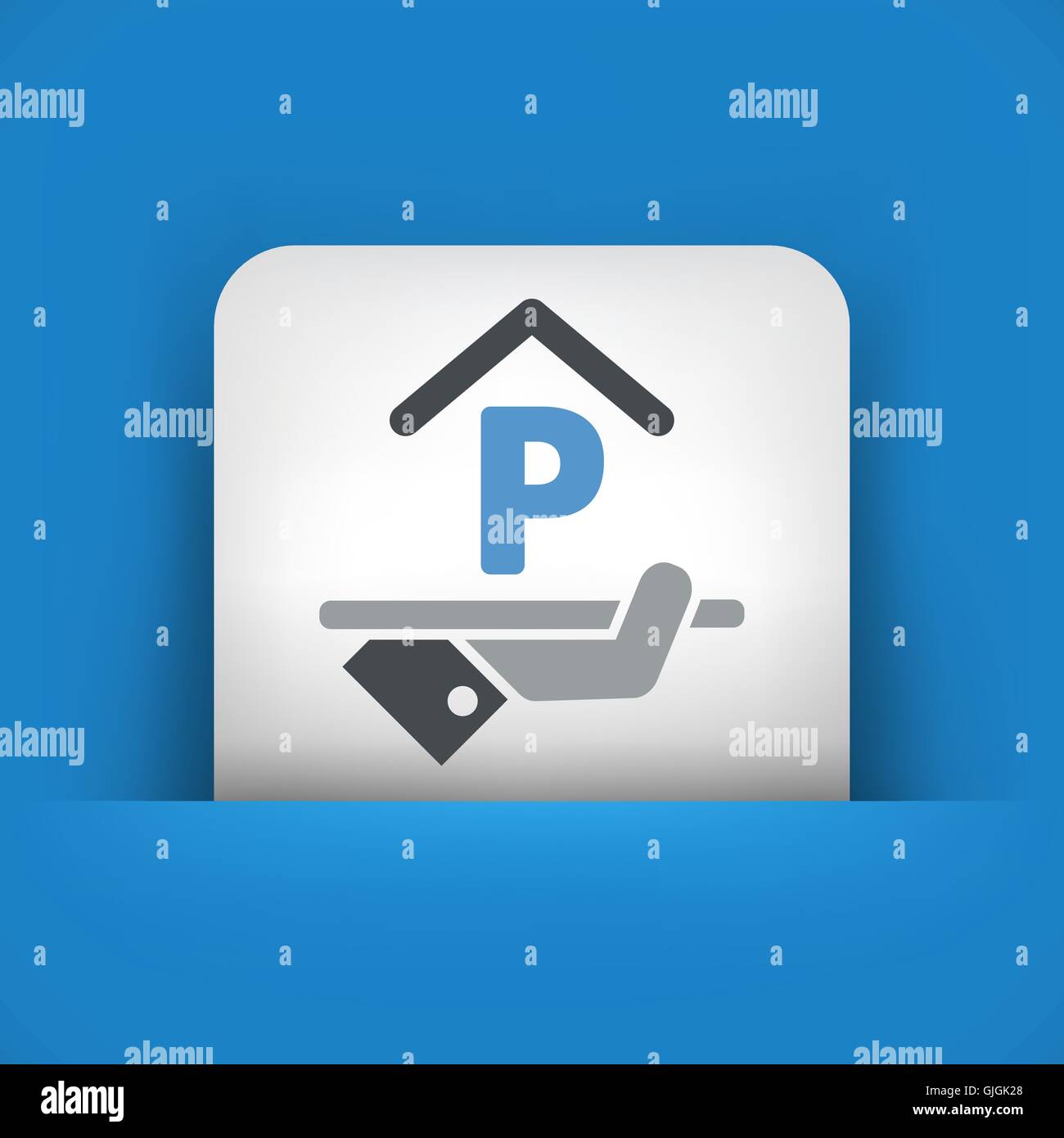 Hotel icon. Parking Stock Vector Image & Art - Alamy
