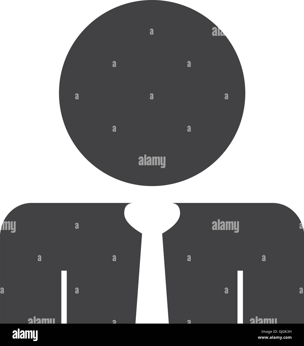 man male pictogram suit person icon. Vector graphic Stock Vector Image ...