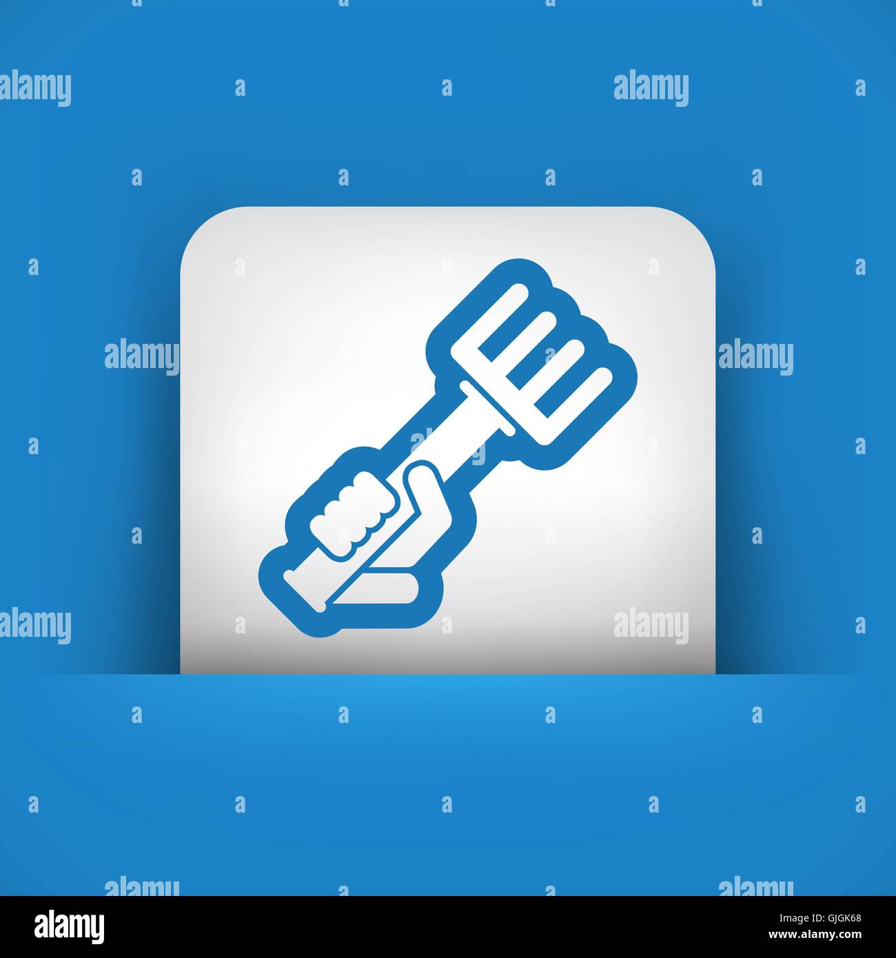 Rake icon Stock Vector Images - Alamy