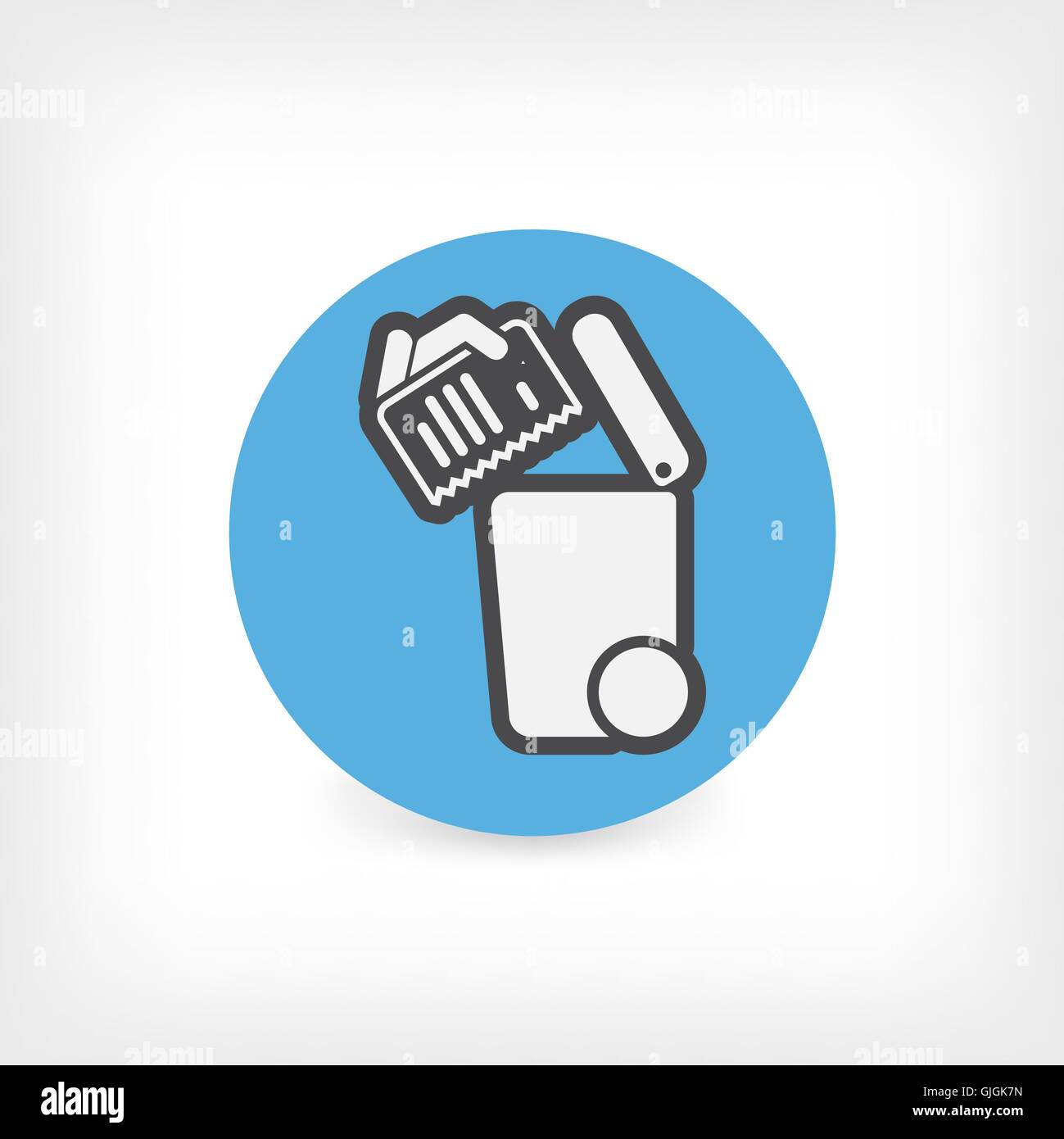 Separate waste collection icon Stock Vector Image & Art - Alamy