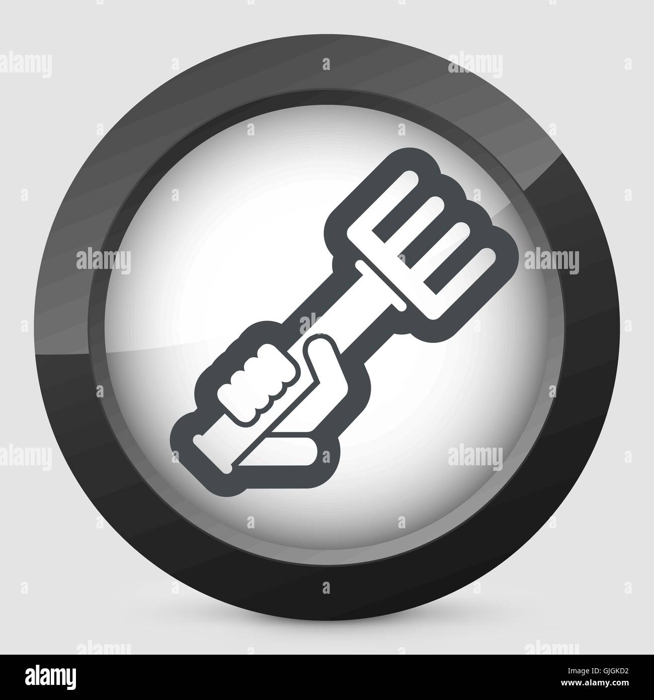 Equipment rake Stock Vector Images - Alamy