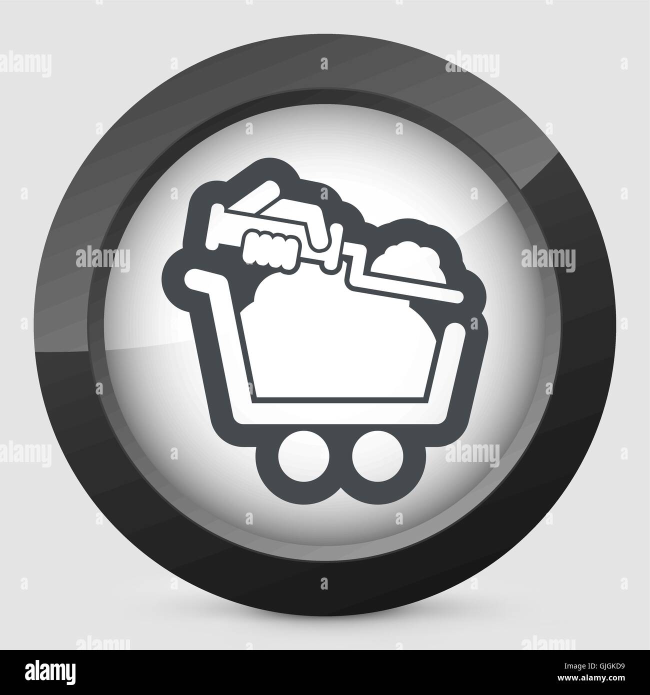 Wheelbarrow barrow worker hi-res stock photography and images - Alamy