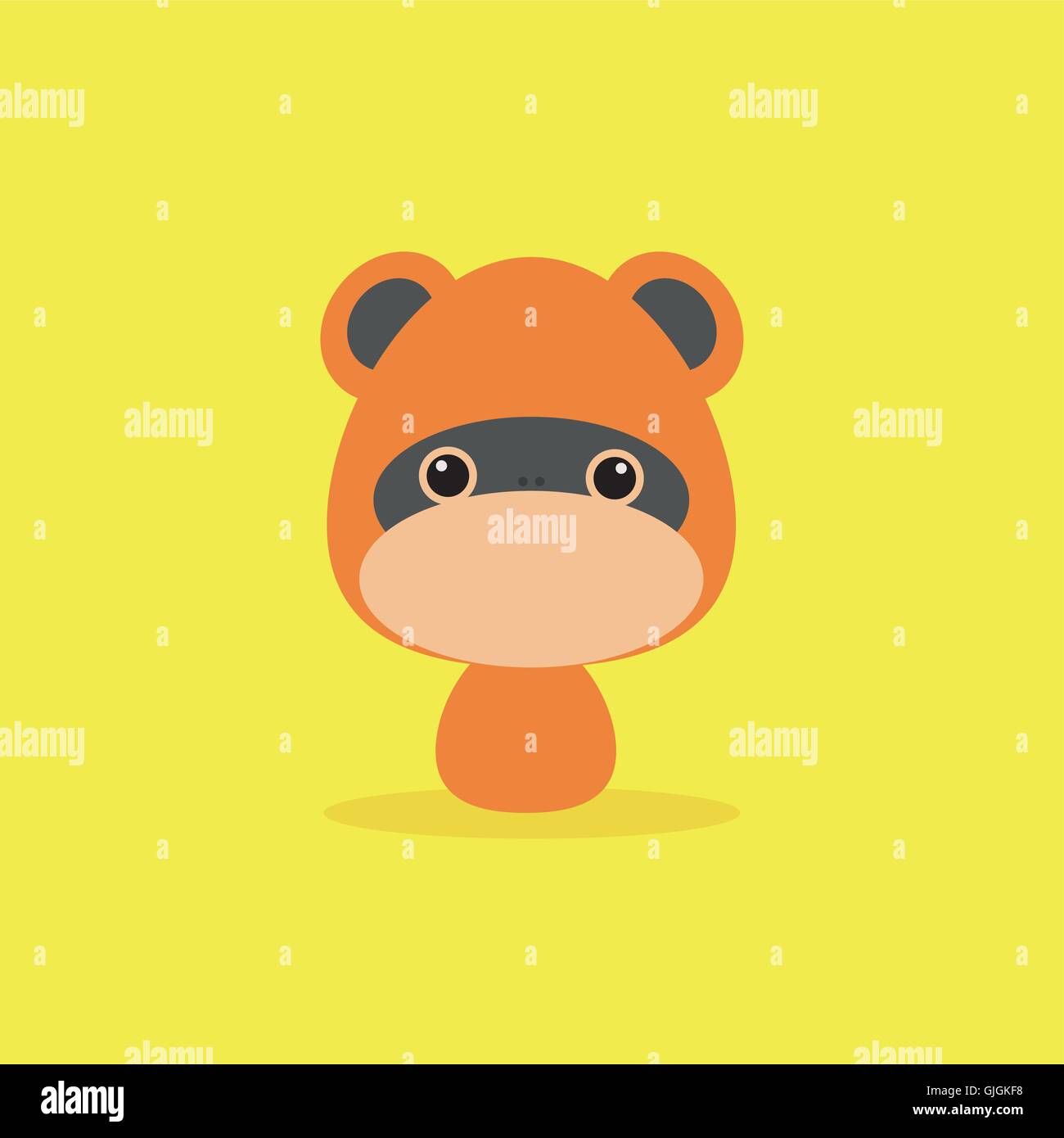 Cute Cartoon Wild monkey Stock Vector Image & Art - Alamy
