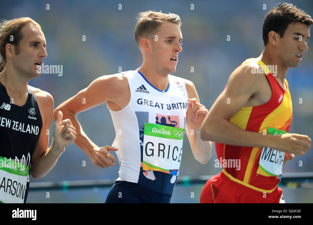 Great Britain's Charlie Grice during the mens's 1500m heat 2 at the ...