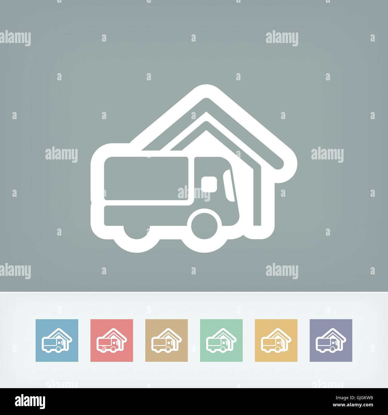 Van delivery icon Stock Vector Image & Art - Alamy