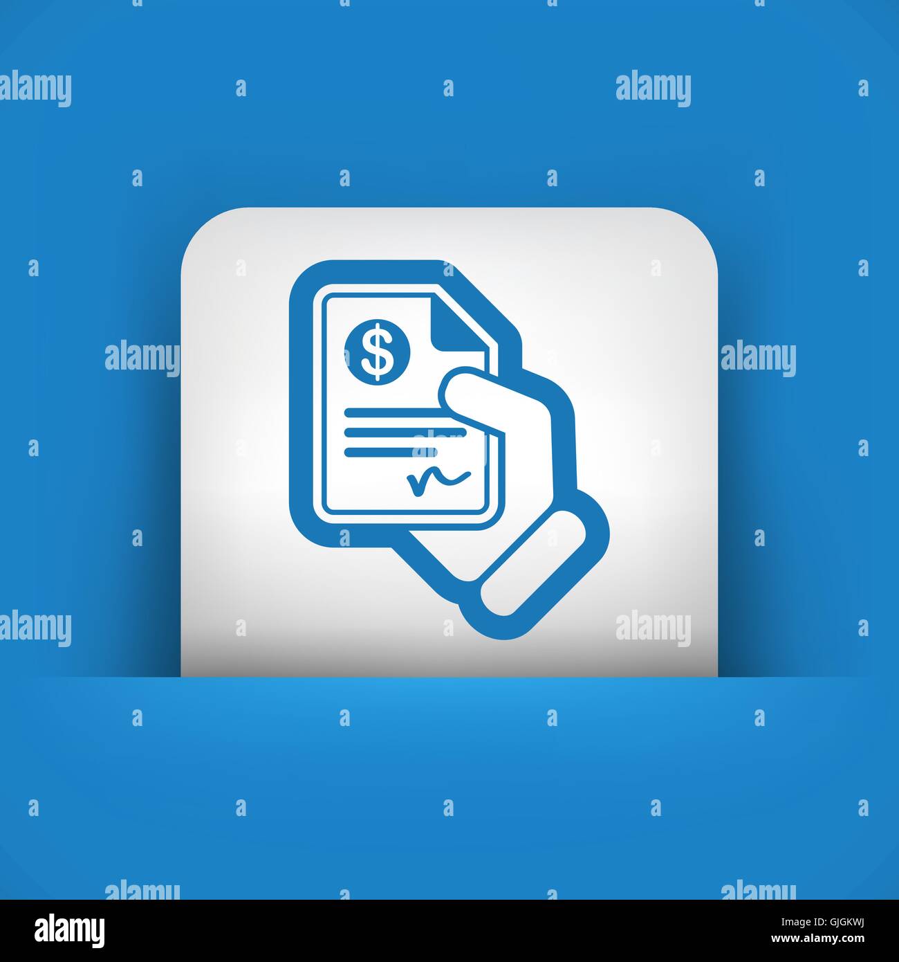 Fine bill Stock Vector Images - Alamy