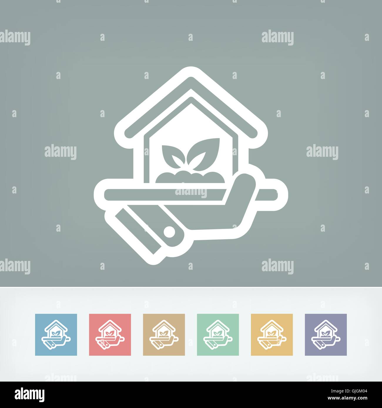 Indoors garden icon Stock Vector Image & Art - Alamy