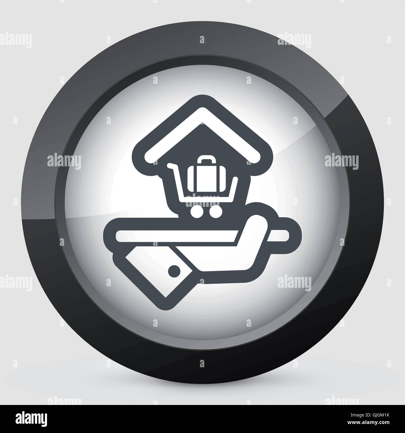 Hotel icon. Baggage service Stock Vector Image & Art - Alamy