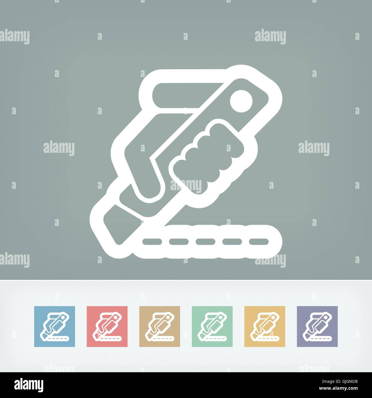 Cutter symbol Stock Vector Images - Alamy