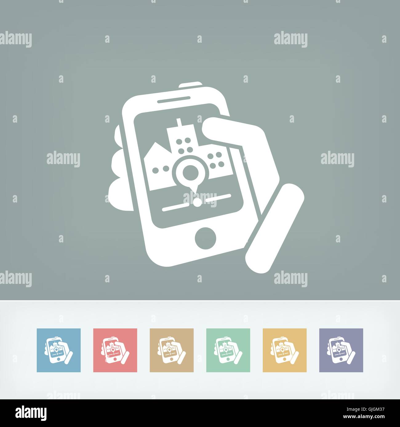 Map navigator web Stock Vector Image & Art - Alamy