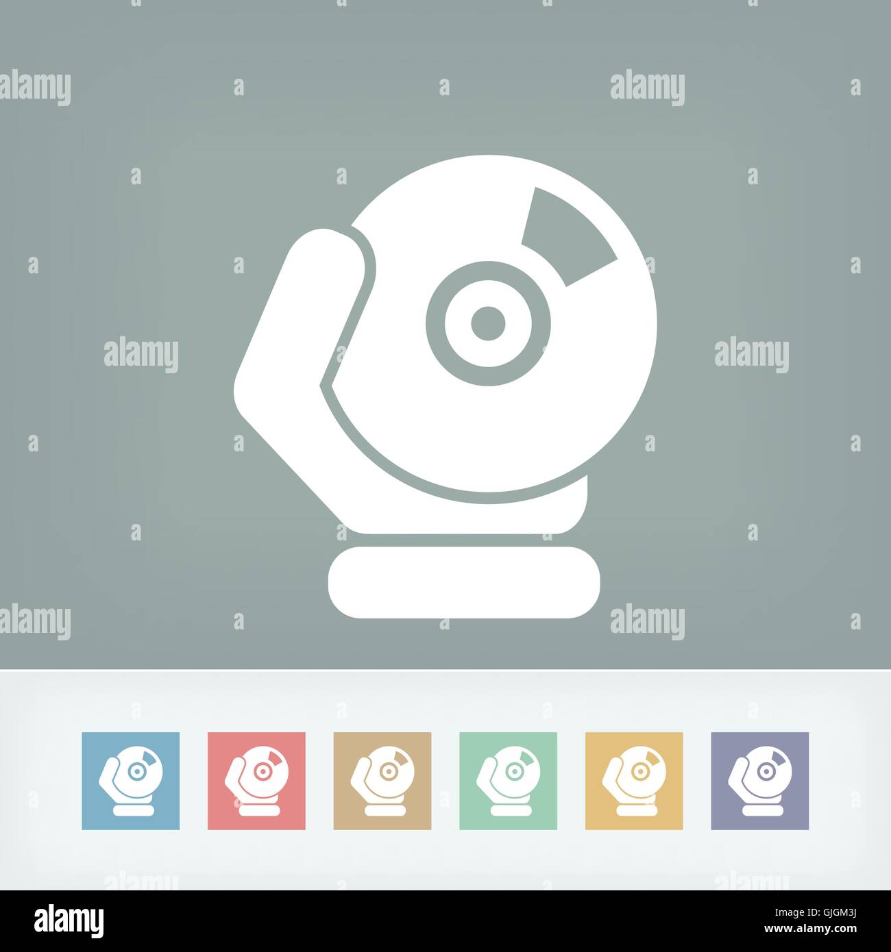 Hand holding dvd Stock Vector Images - Alamy