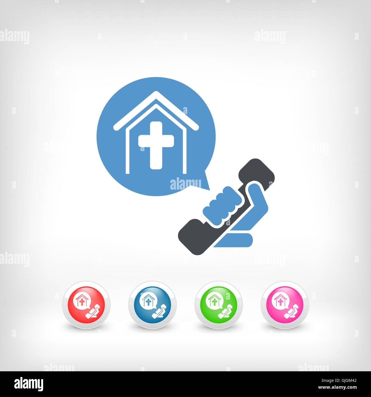 Church phone line Stock Vector Image & Art - Alamy