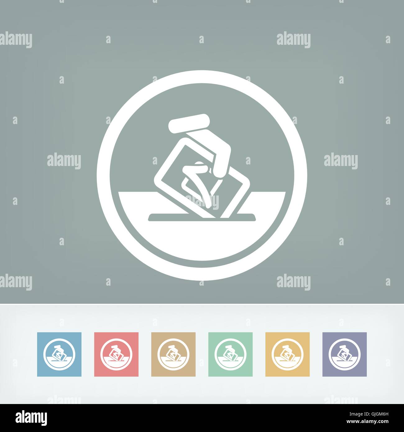 Vote symbol icon Stock Vector Image & Art - Alamy