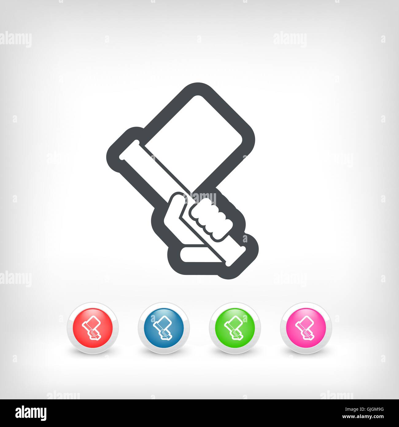 Flag notice Stock Vector Images - Alamy