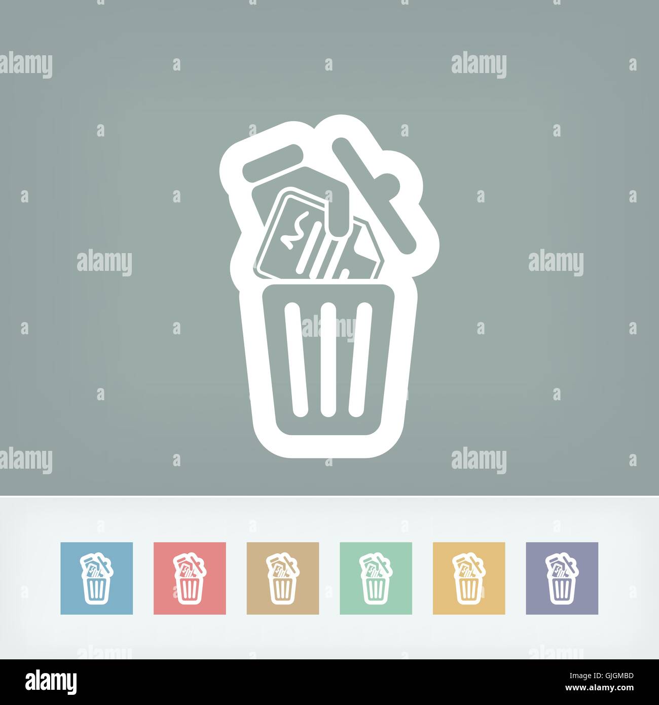 Deleting a document Stock Vector Image & Art - Alamy