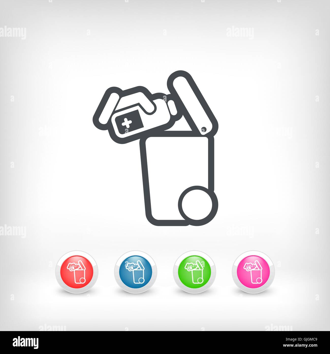 Battery recycling sorting waste hi-res stock photography and images - Alamy