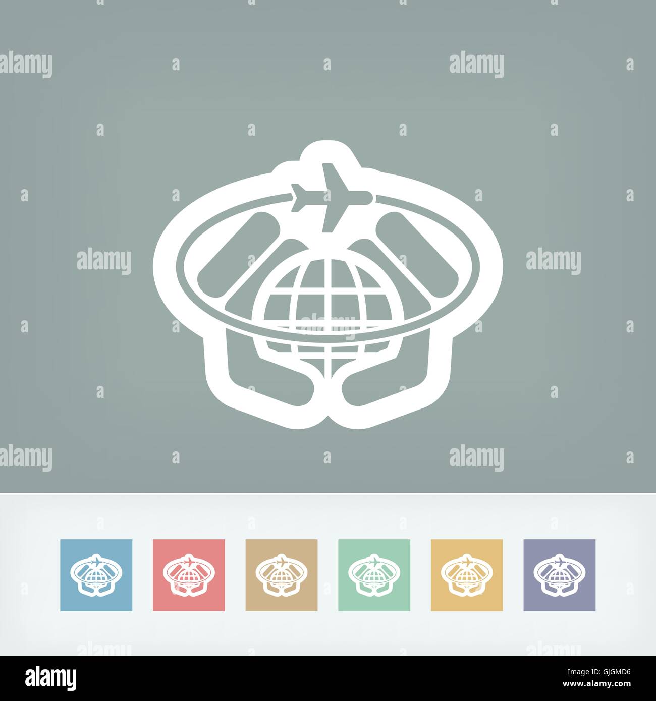 Airplane travel icon Stock Vector Image & Art - Alamy