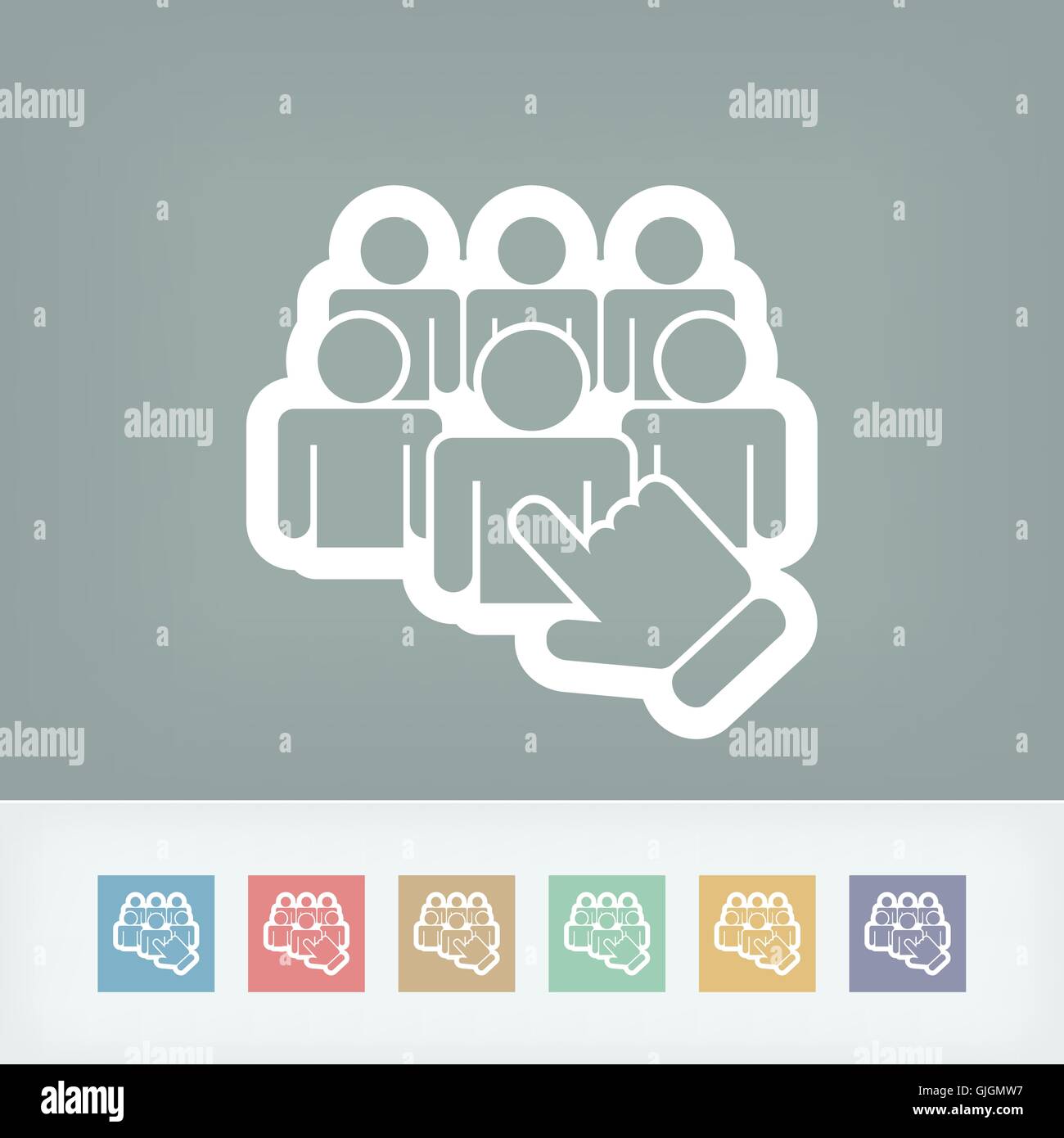 Staff selection Stock Vector Images - Alamy