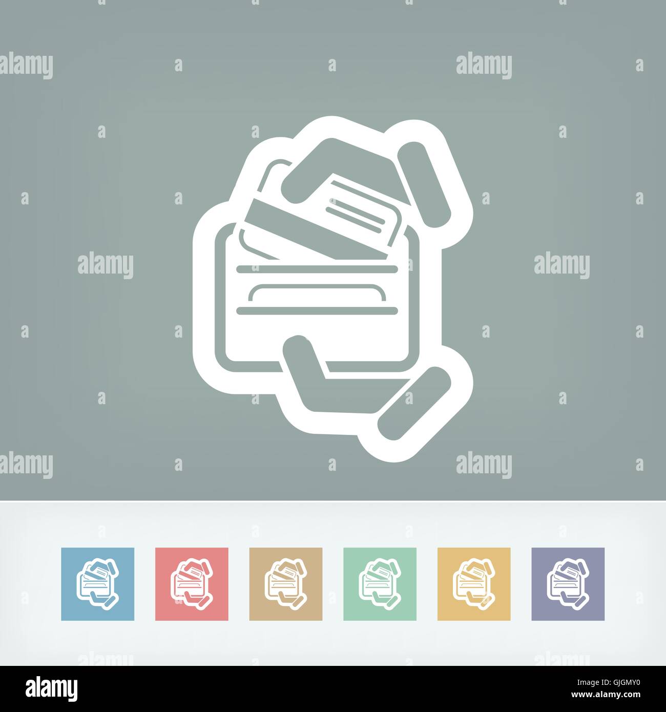 Credit card icon Stock Vector Image & Art - Alamy