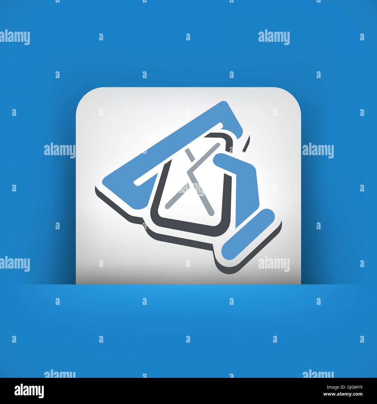 Mail icon label Stock Vector Image & Art - Alamy