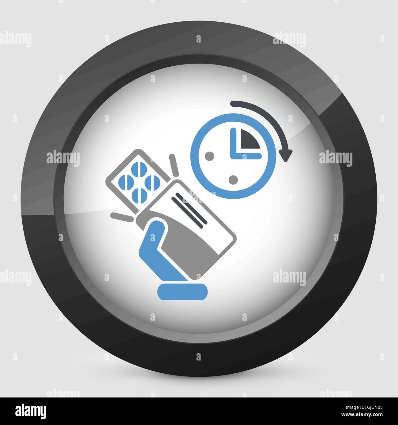 Time to take your medicine Stock Vector Images - Alamy