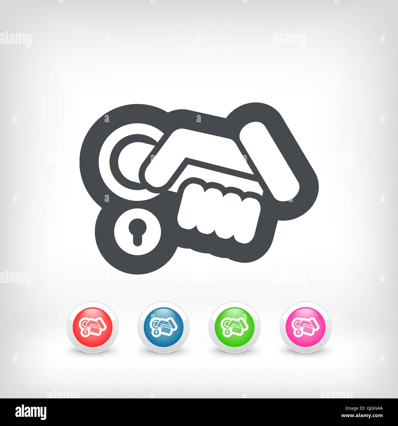 Home open Stock Vector Images - Alamy