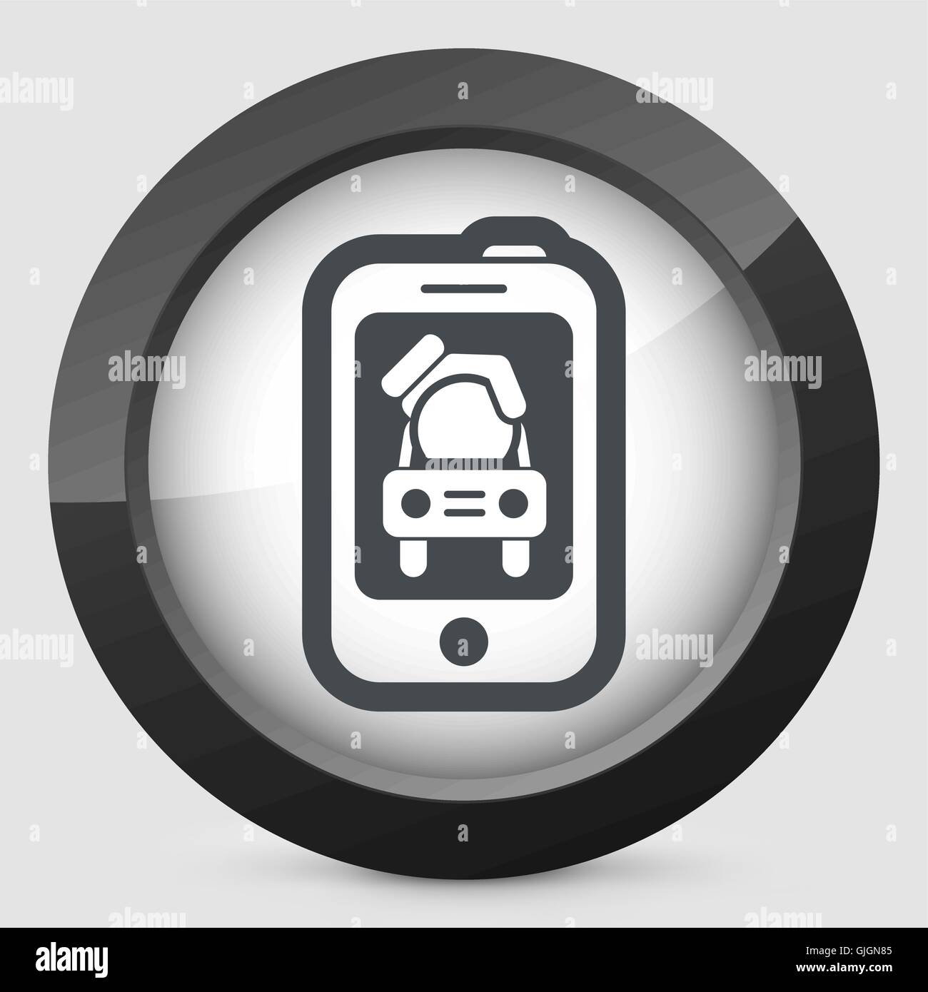 Automotive mobile icon Stock Vector Image & Art - Alamy