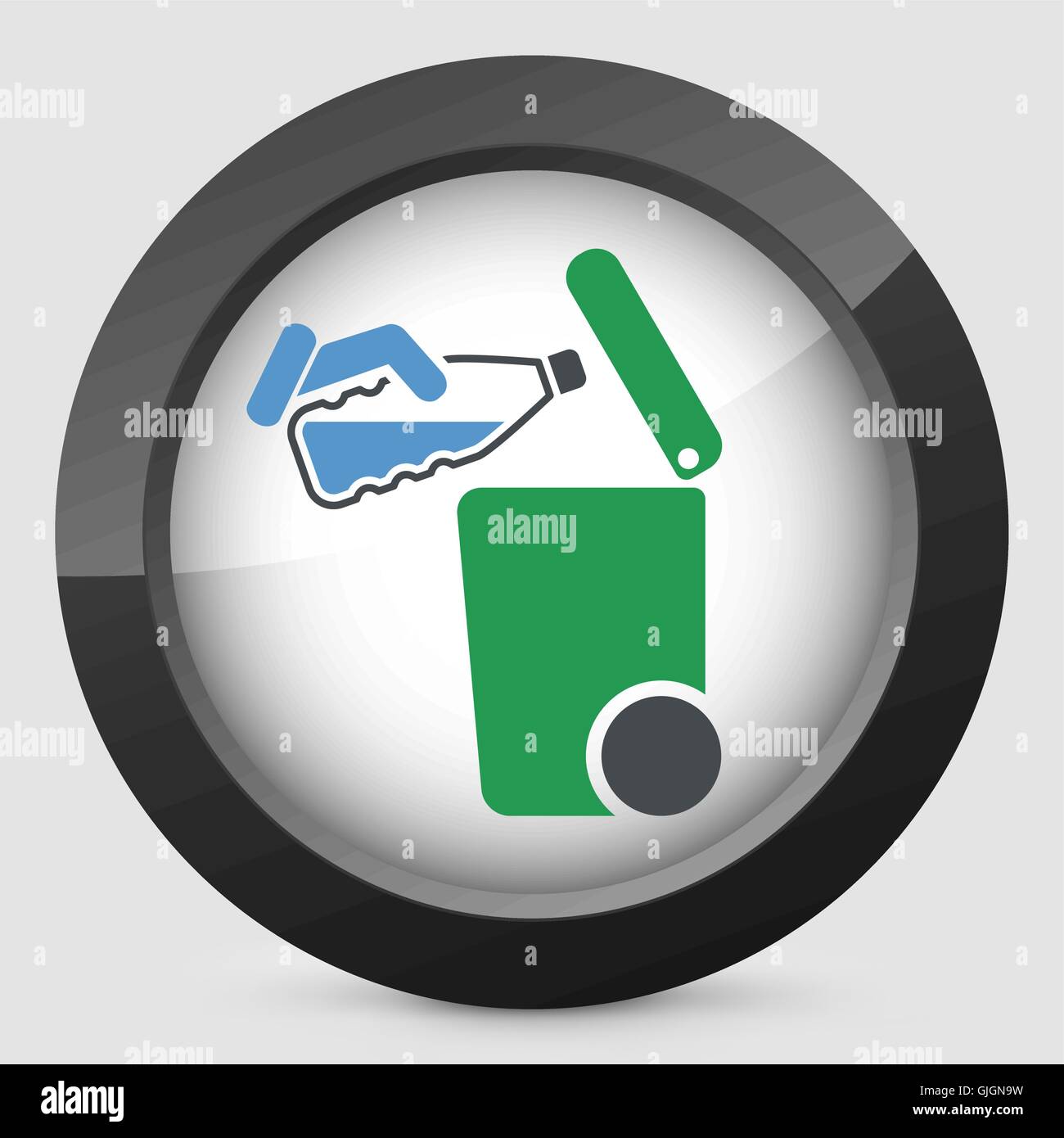 Separate waste collection icon Stock Vector Image & Art - Alamy