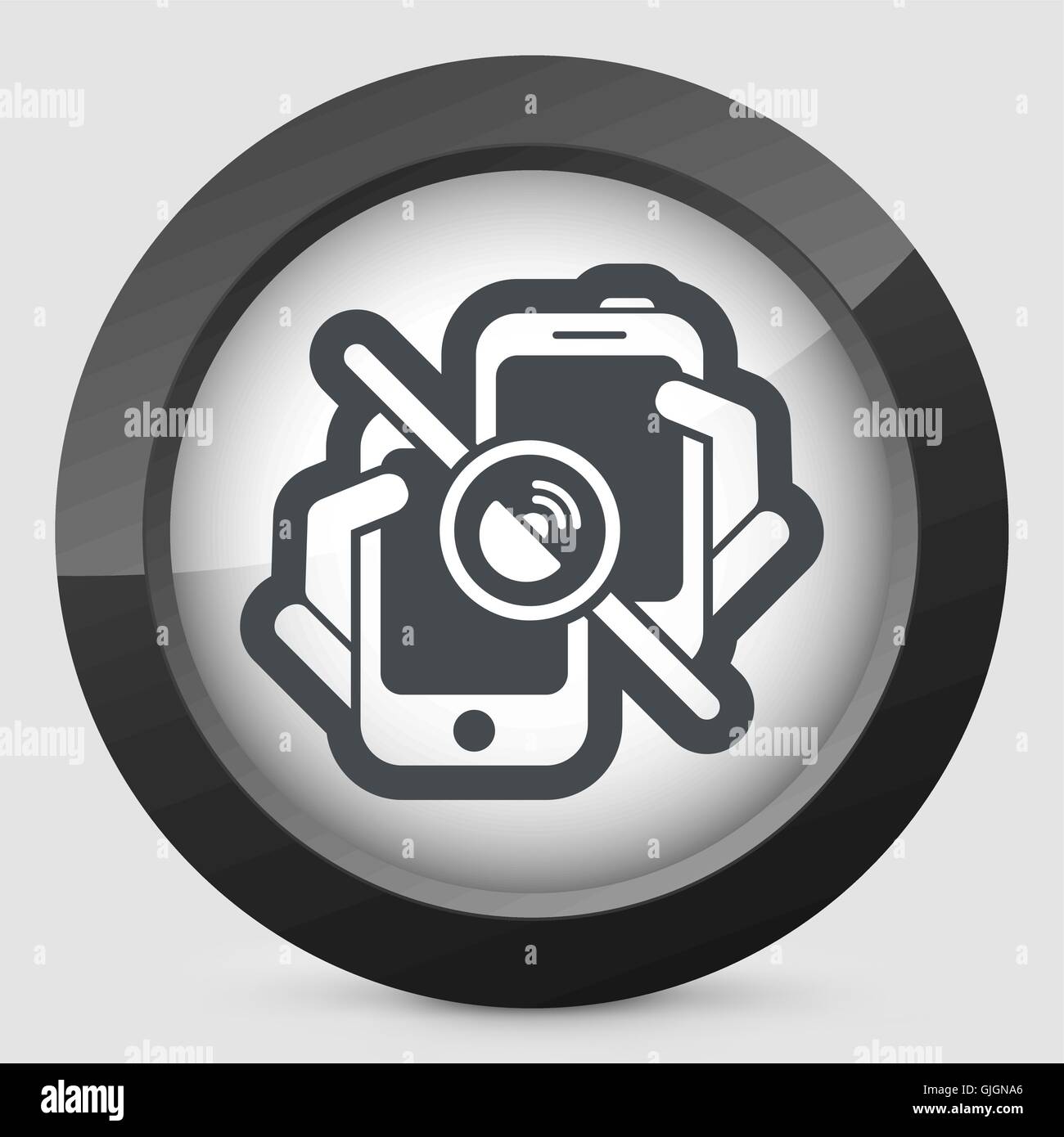 Mobile connection icon Stock Vector Image & Art - Alamy