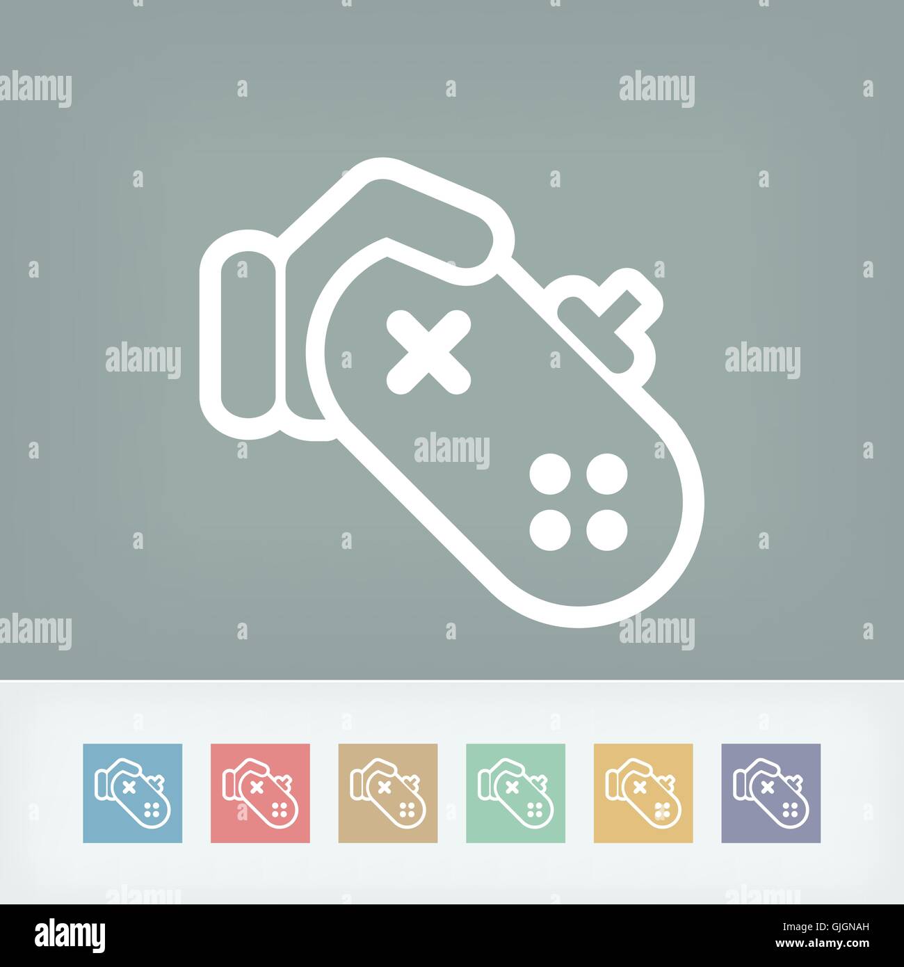 Video game icon Stock Vector Image & Art - Alamy