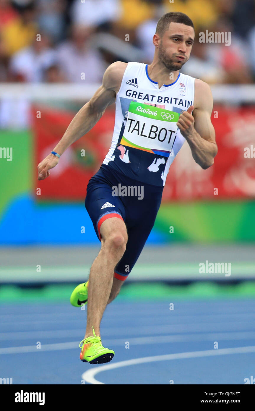 Great Britain's Daniel Talbot during his first round heat in the mens ...