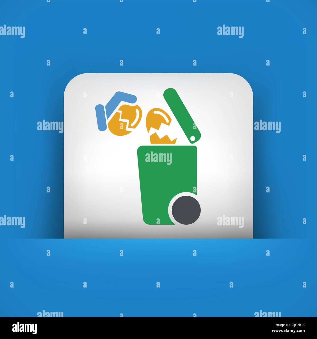 Separate waste collection icon Stock Vector Image & Art - Alamy
