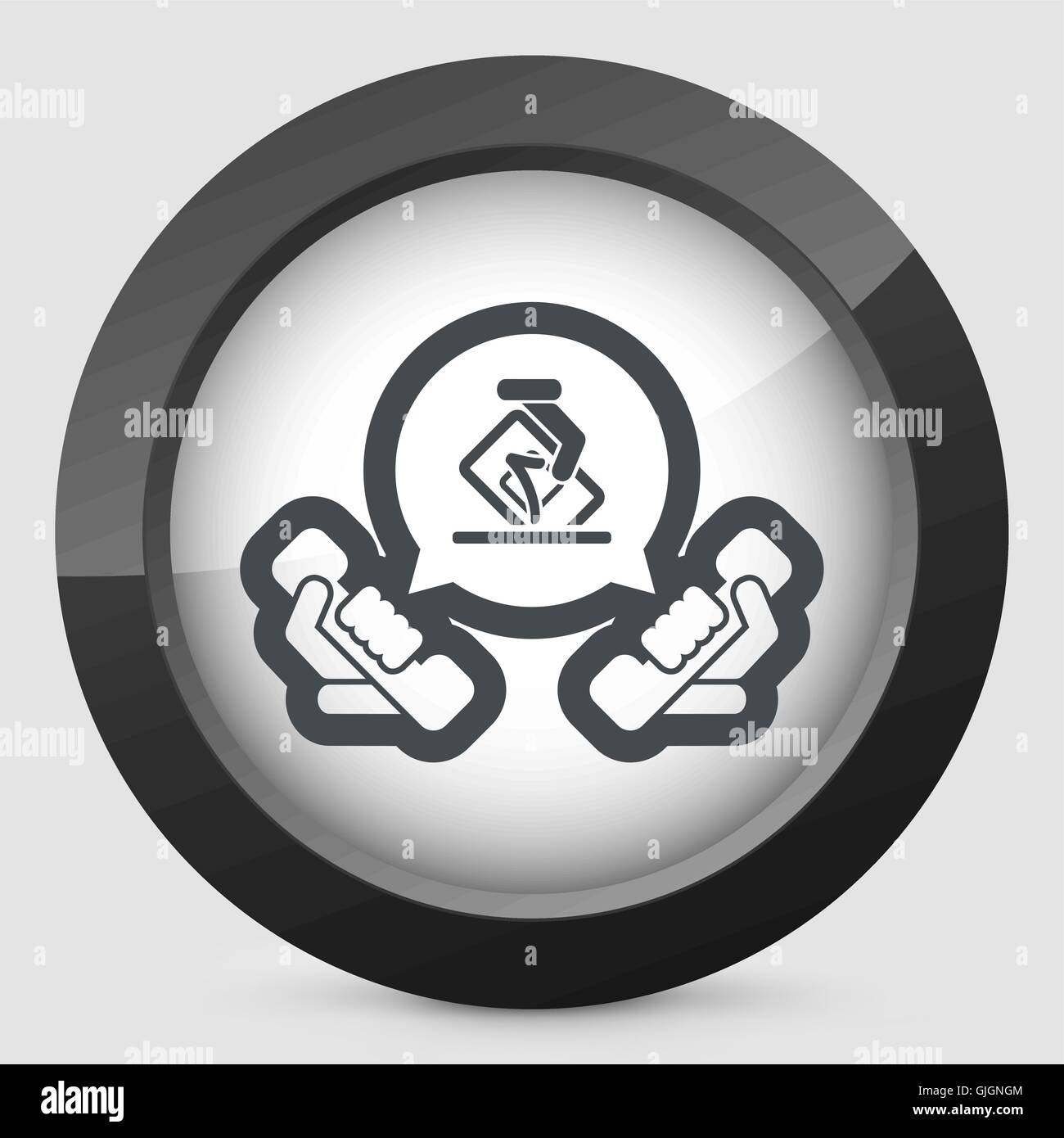 Phone or call box Stock Vector Images - Alamy
