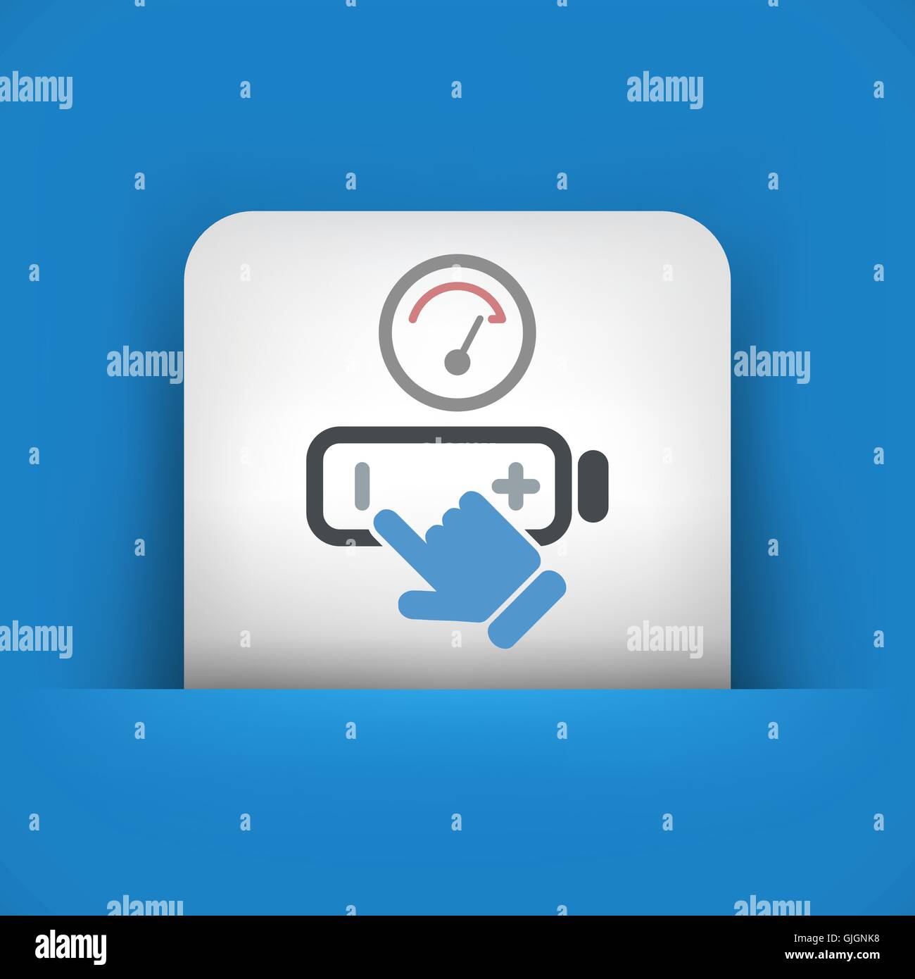 Battery level icon Stock Vector Image & Art - Alamy