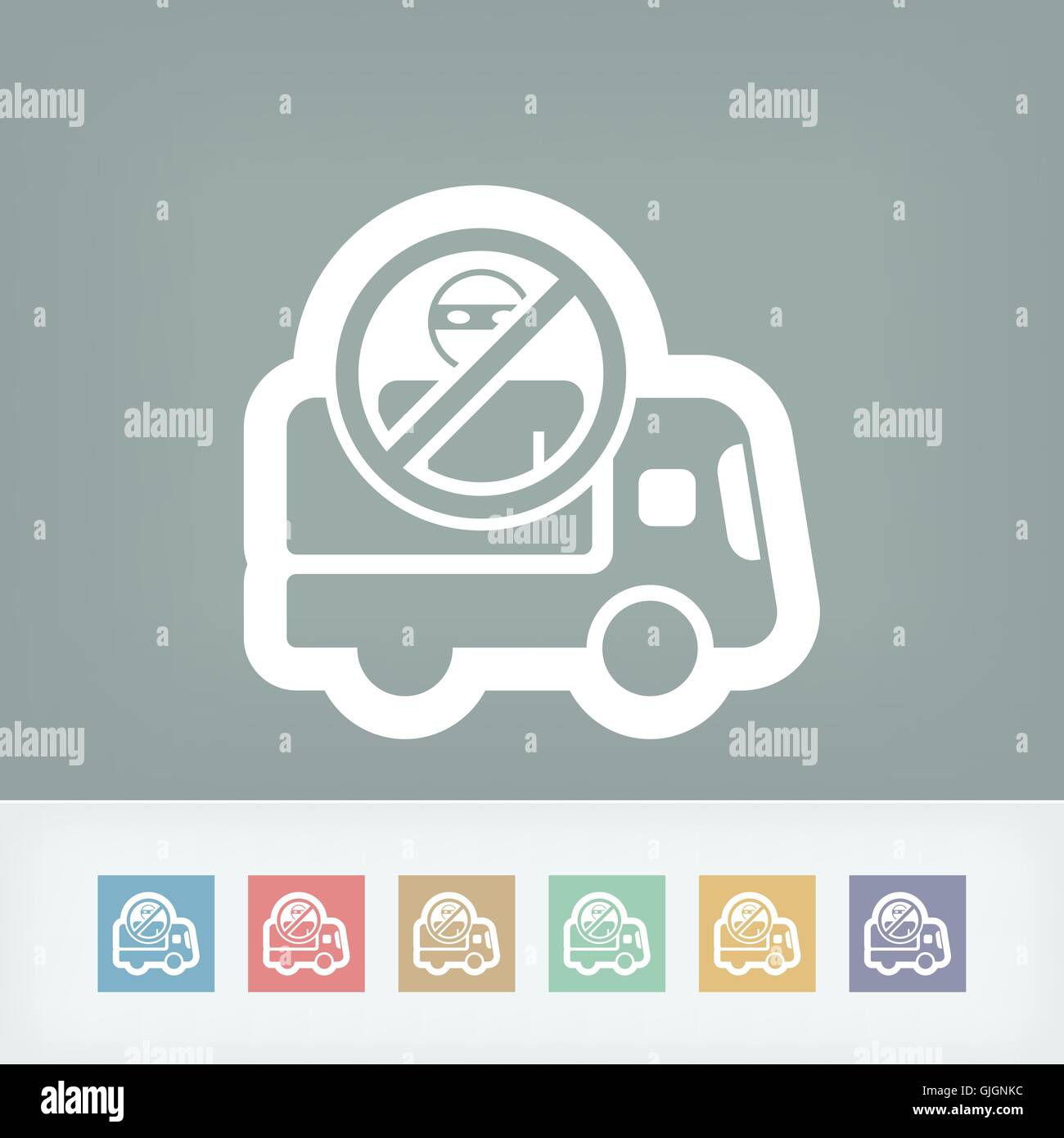 Security transport icon Stock Vector Image & Art - Alamy