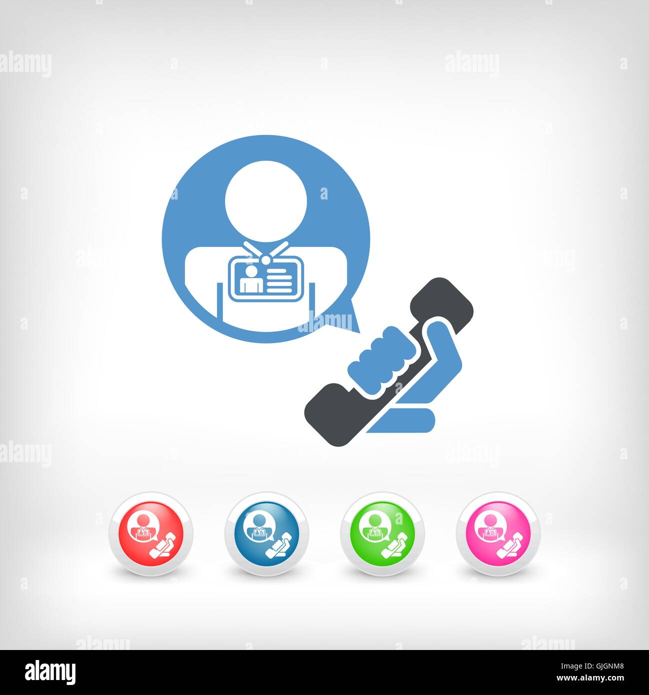 Information contact us Stock Vector Images - Alamy