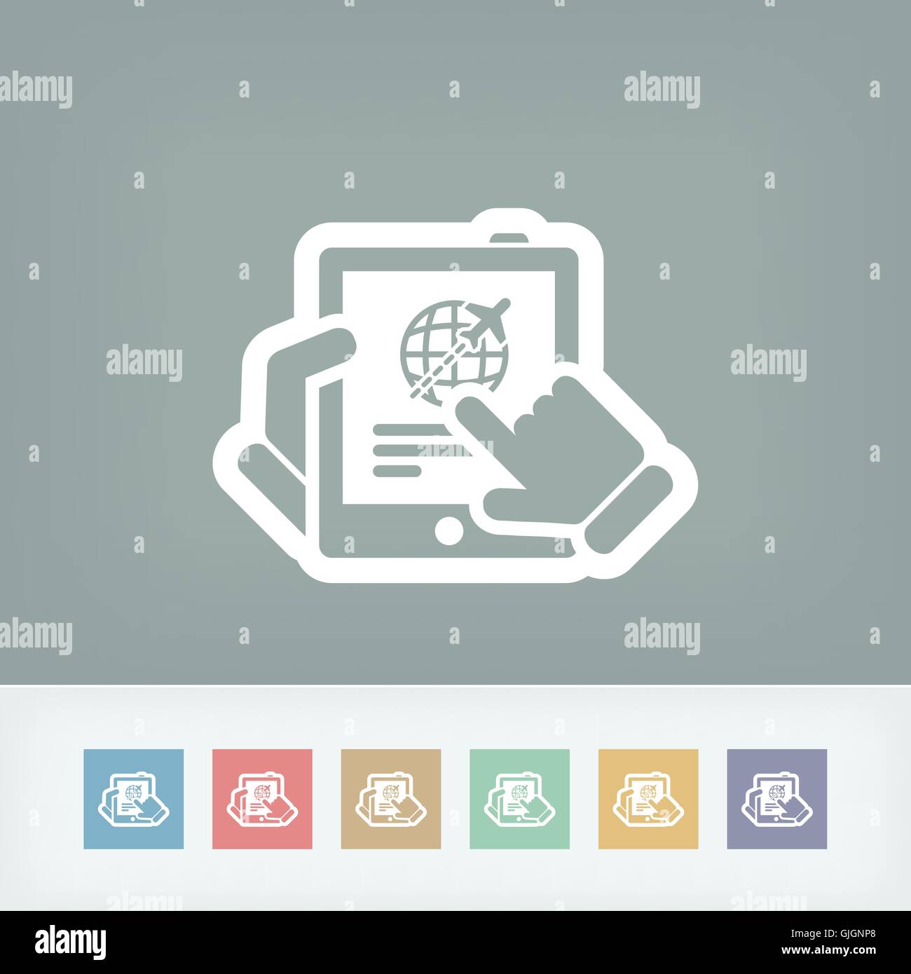 Company booking Stock Vector Images - Alamy