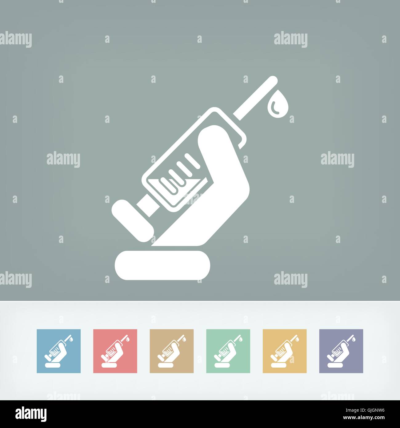 Medicine dosage syringe Stock Vector Images - Alamy