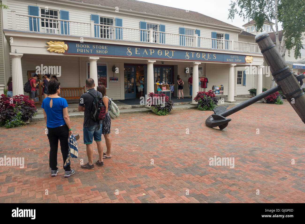 Mystic Seaport Museum Connecticut CT Stock Photo - Alamy