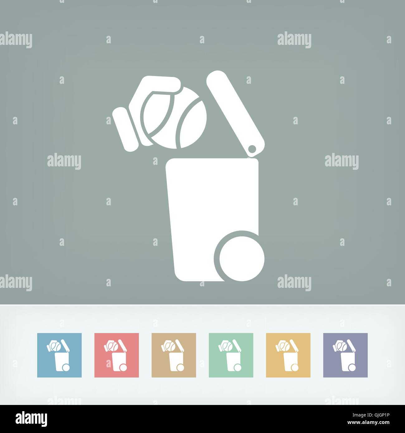 Separate waste collection icon Stock Vector Image & Art - Alamy