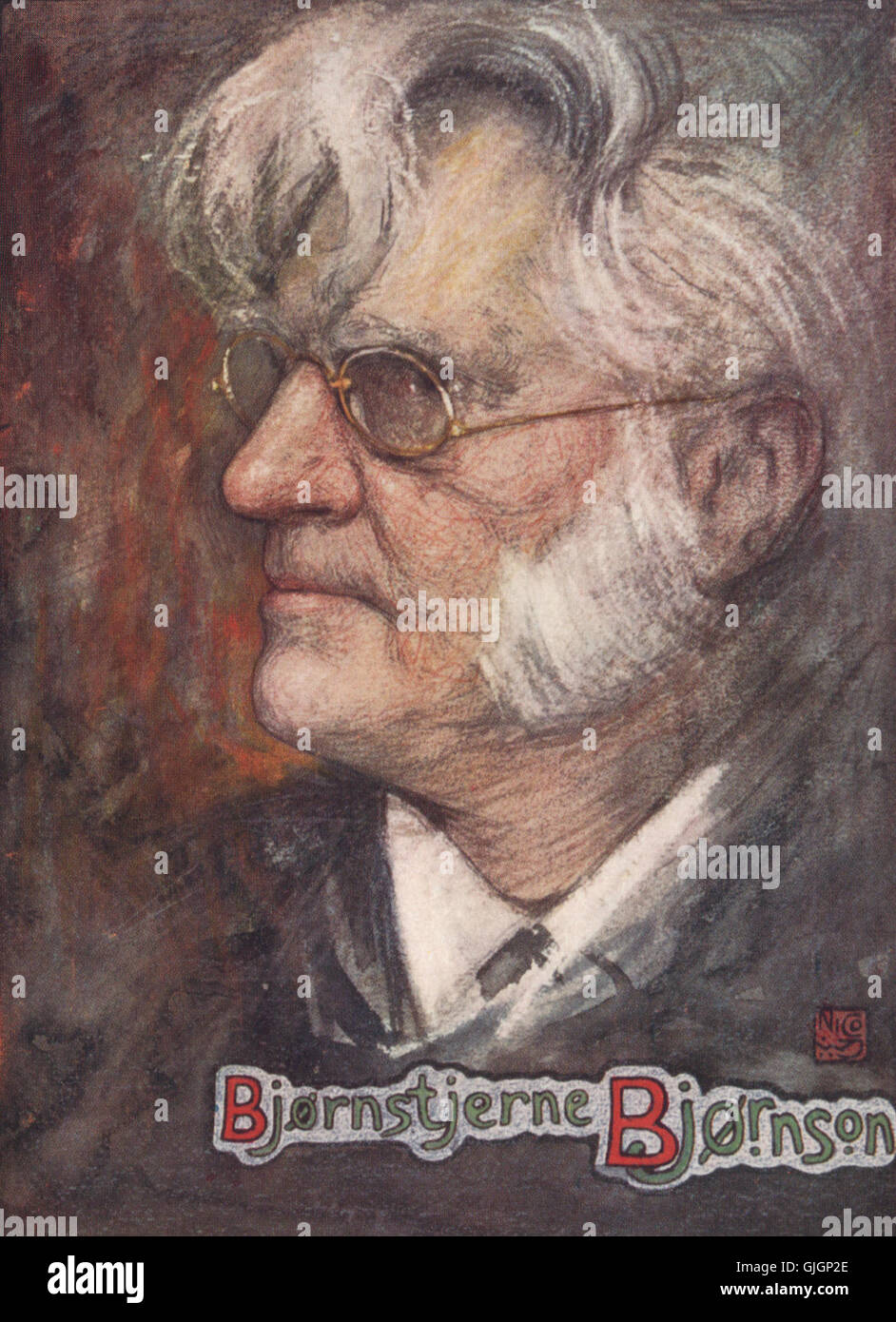 Bjornson bjornstjerne hi-res stock photography and images - Alamy