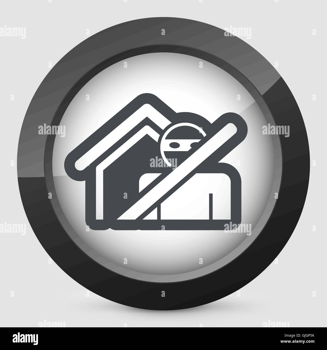 Thief security icon Stock Vector Image & Art - Alamy