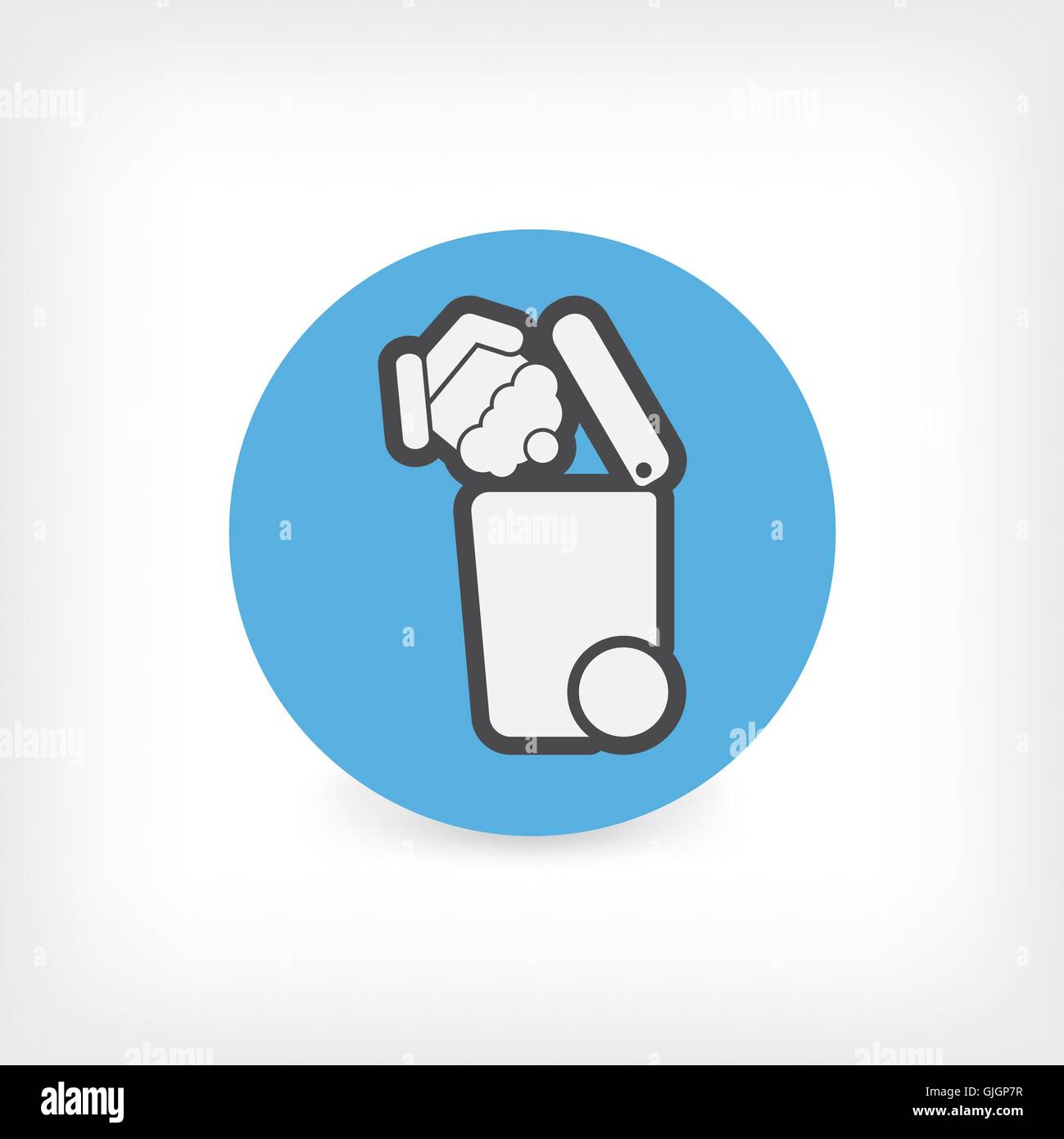 Separate waste collection icon Stock Vector Image & Art - Alamy